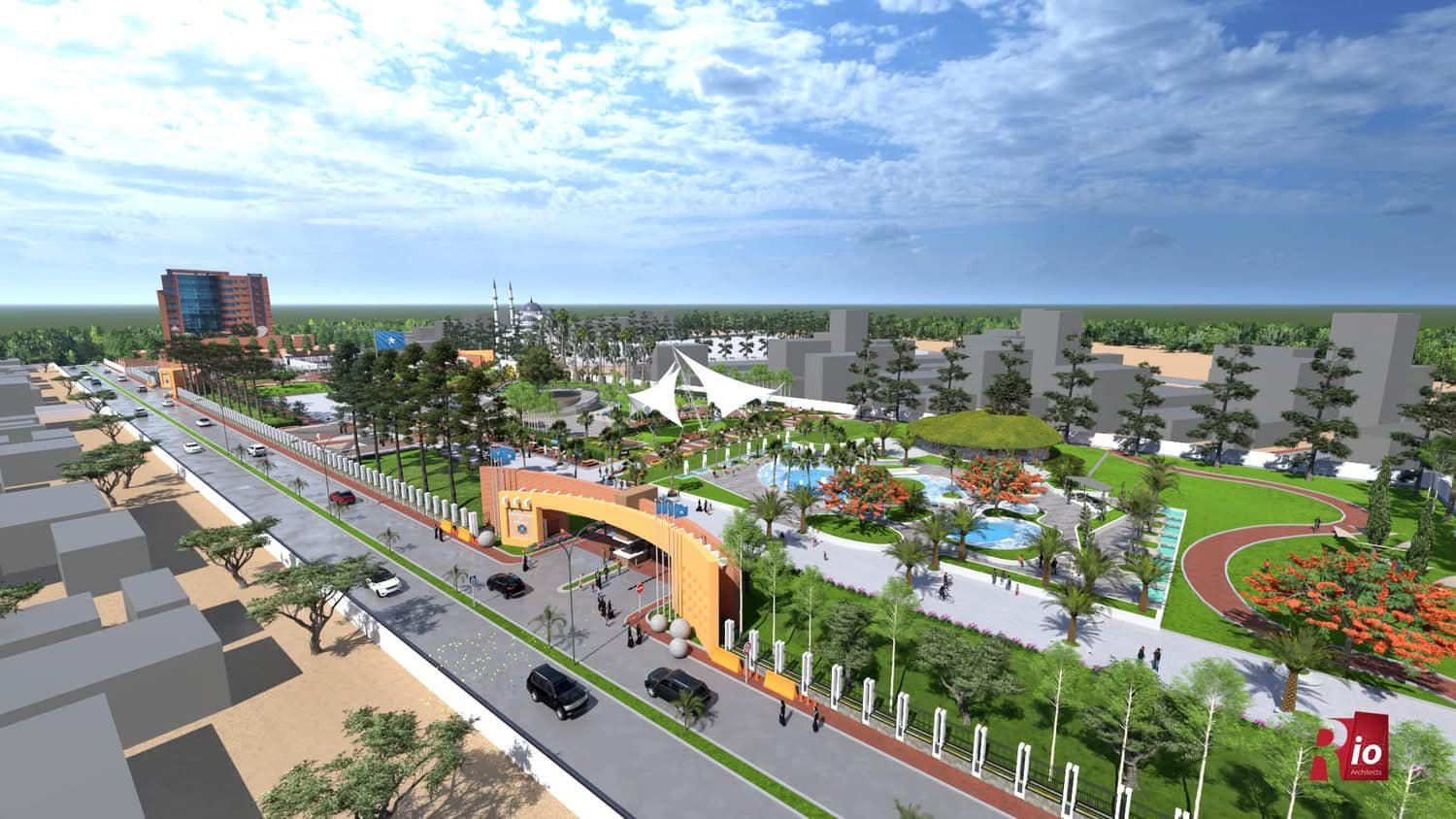 {DAAWO SAWIRADA} Muqdisho oo laga Dhagax Dhigay Beerta Umada ee Gobalka ...